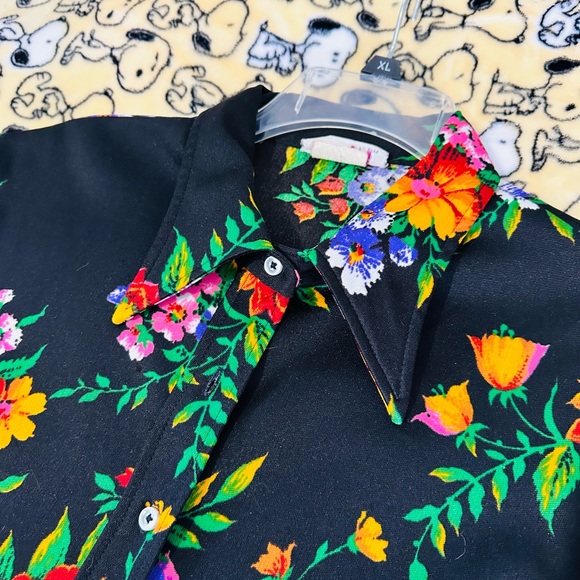 carol henry | Tops | Vintage Floral Blouse | Poshmark